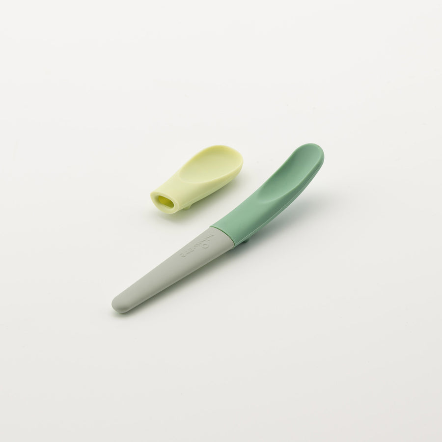Pre2Pro Self-Feeding Spoon Set - Green Energy | Miniware